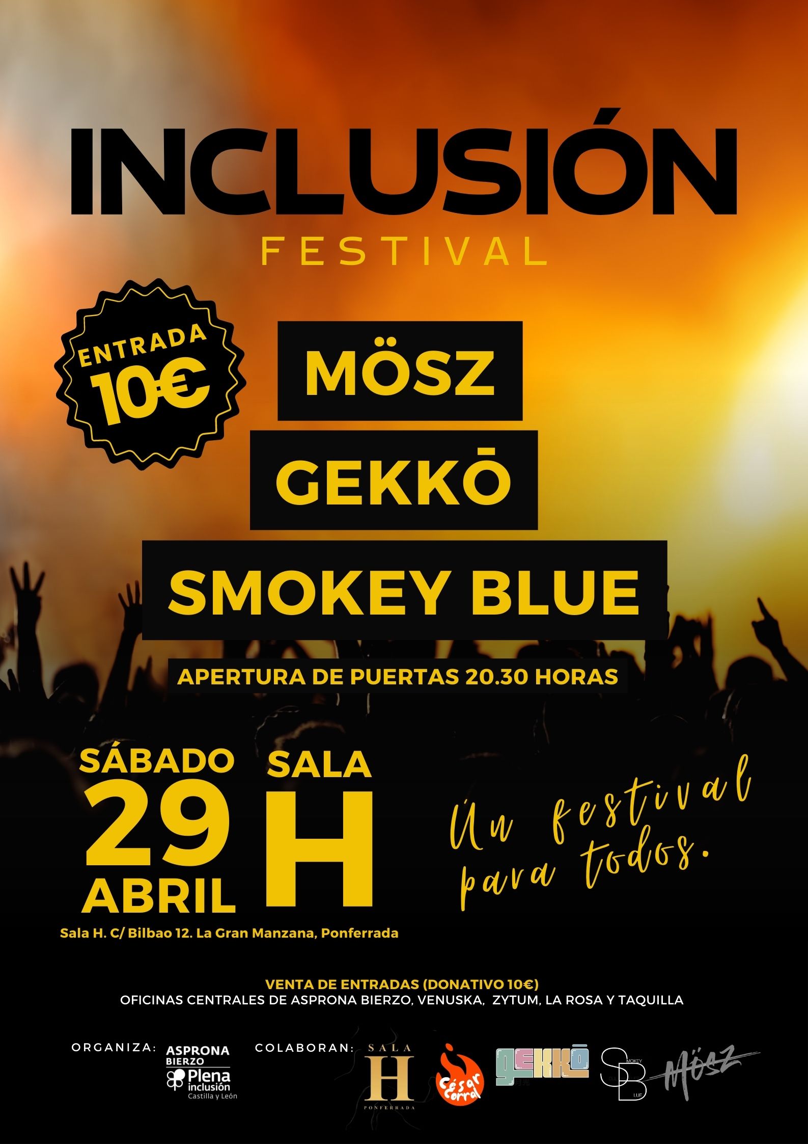 Llega el Inclusión Festival, el "festival para todos" de Asprona Bierzo ...